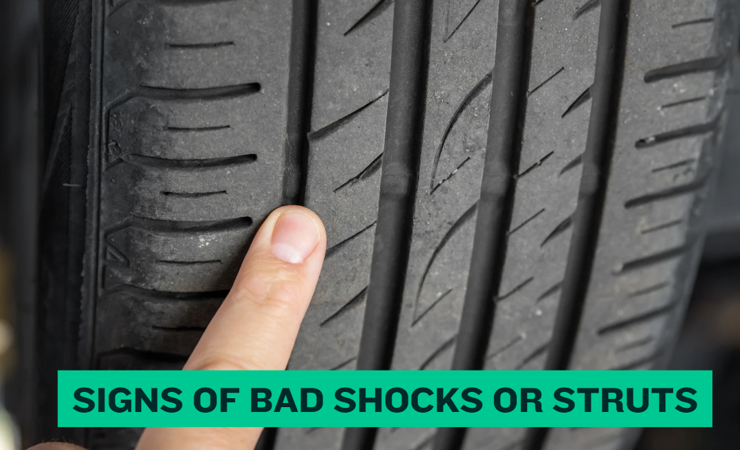 Signs of Bad Shocks or Struts: Noise, Bounce, Uneven Tire Wear